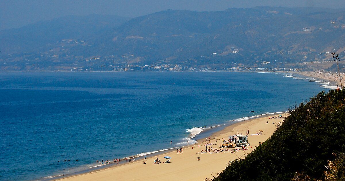 Zuma Beach in Santa Monica Mountains National Recreation Area
