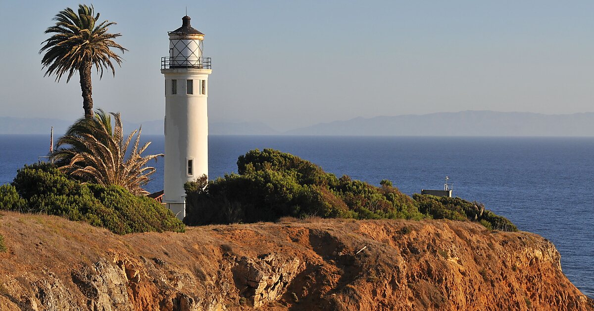 Point Vicente Light in Rancho Palos Verdes, California, United States ...