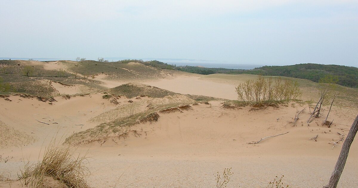 Sleeping Bear Dunes National Lakeshore In Leelanau County Michigan