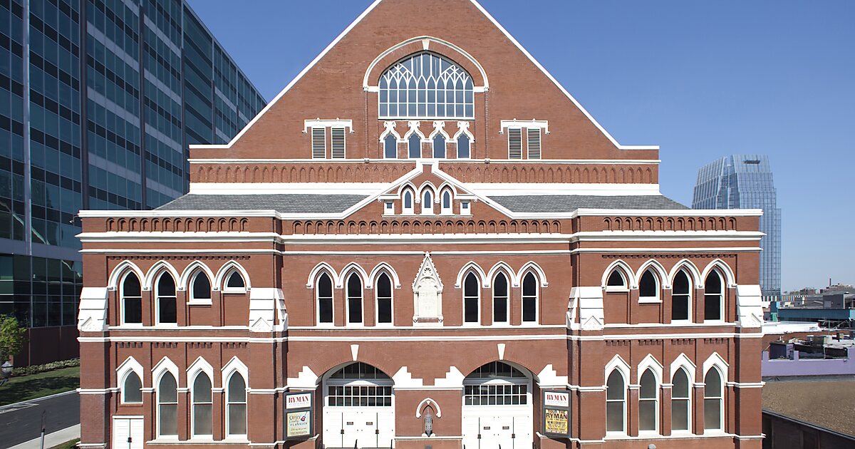 Ryman Auditorium in Nashville, Tennessee, USA | Tripomatic
