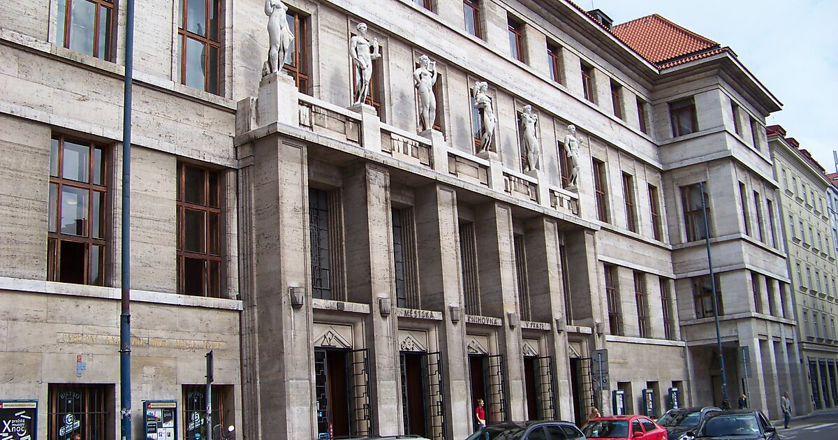 Municipal Library of Prague - Central Library in Old Town, Prague ...