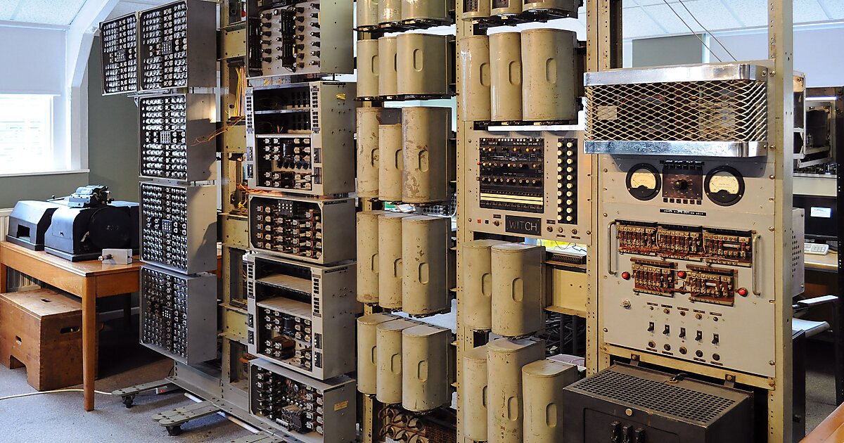 The National Museum of Computing in West Bletchley, Milton Keynes, UK ...