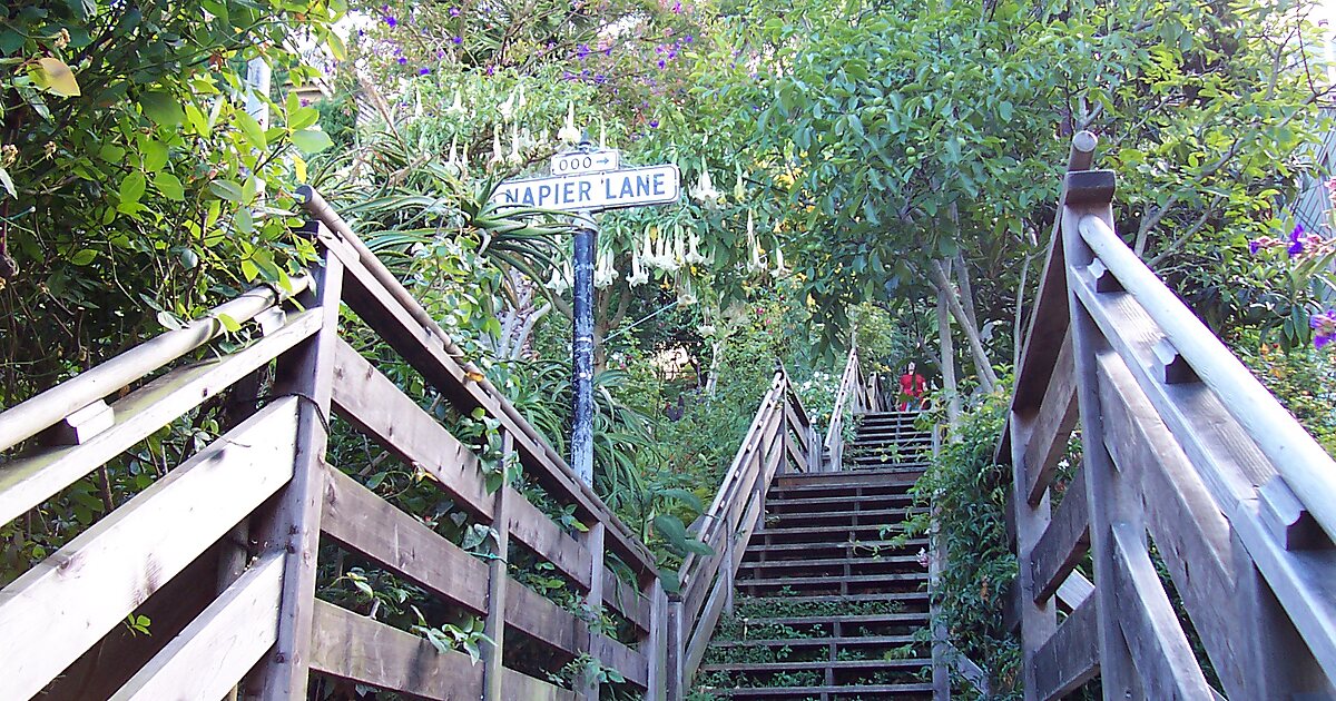 Filbert Steps - San Francisco, États-Unis d'Amérique | Tripomatic