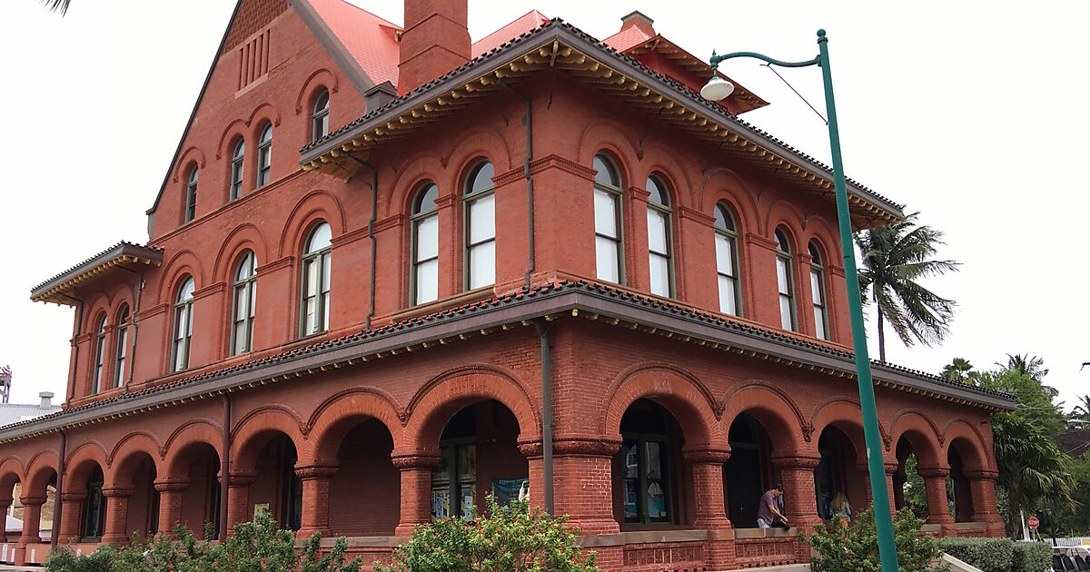 Key West Museum of Art and History at the Custom House in Lower Keys