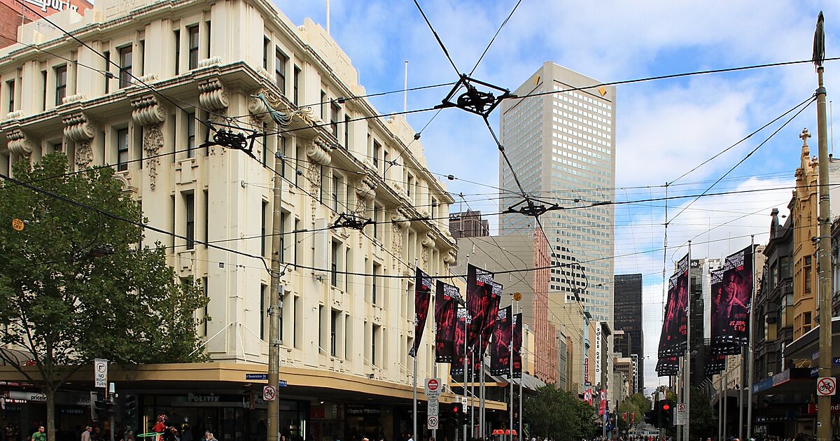 Bourke Street in Melbourne, Australia | Tripomatic