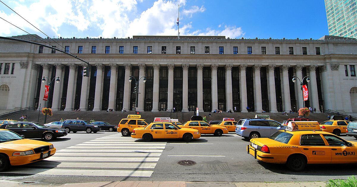 James A. Farley Building in Manhattan, New York City, United States ...