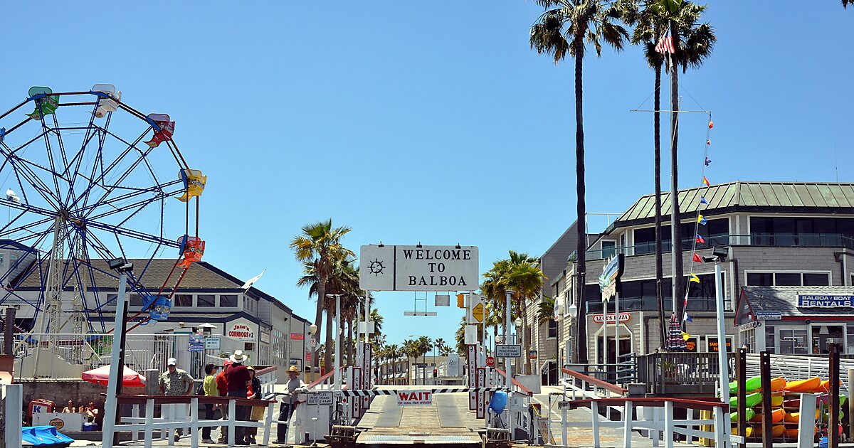 Balboa Fun Zone In Balboa Peninsula Newport Beach Newport Beach