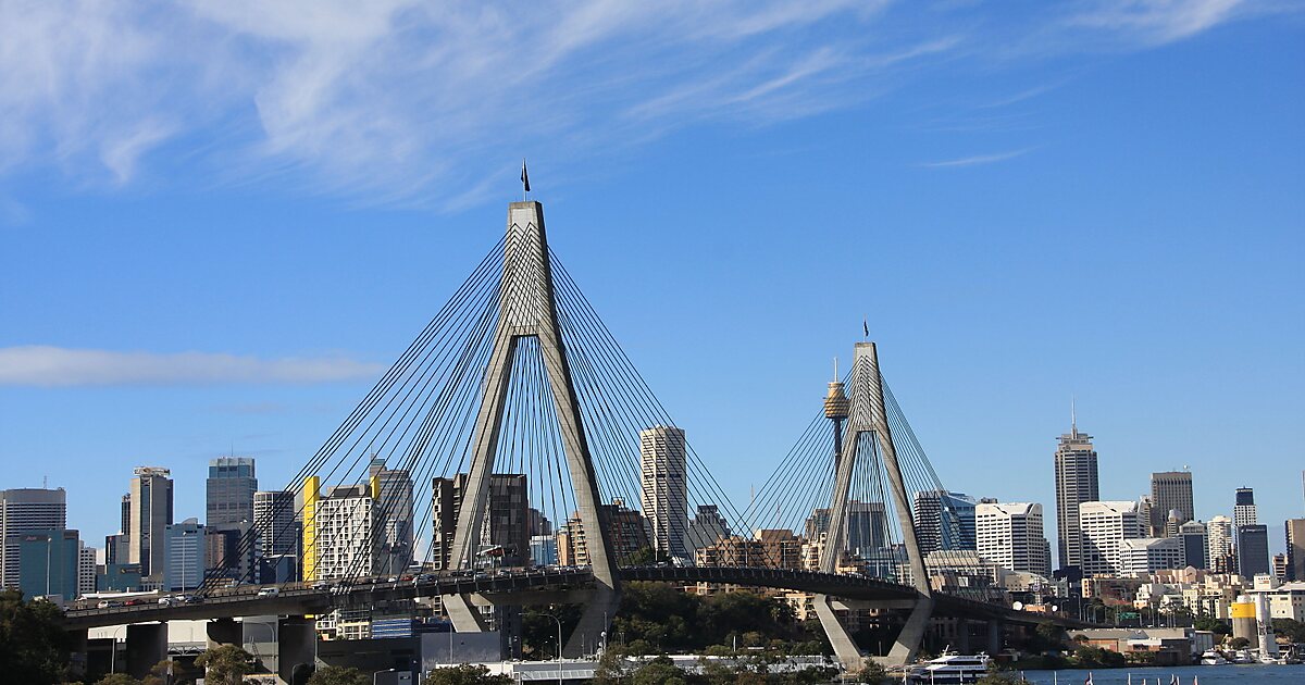 Anzac Bridge in Sydney, Australia | Tripomatic