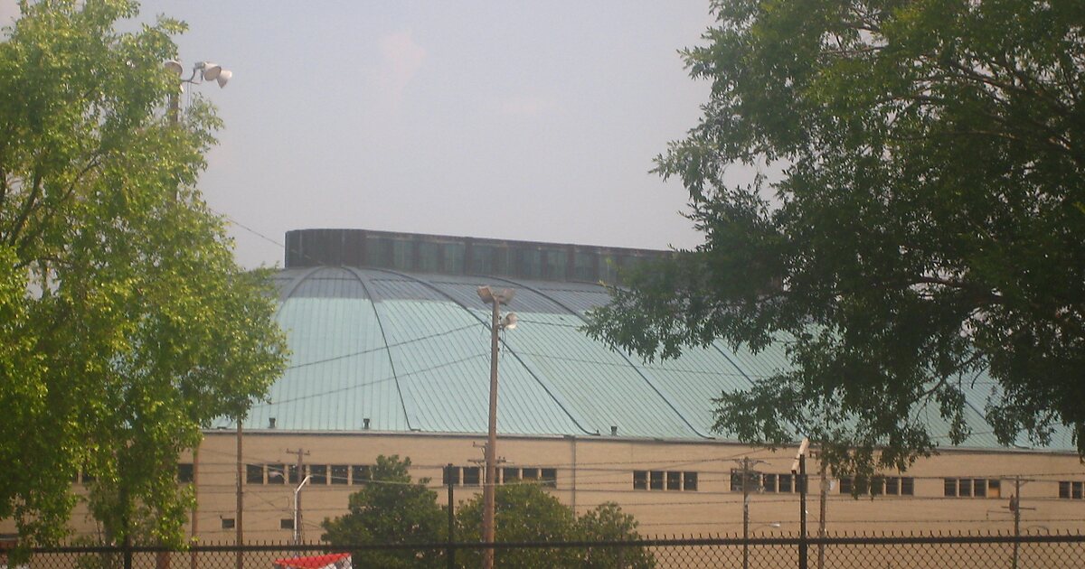 Hirsch Memorial Coliseum in Shreveport, Louisiana, United States ...