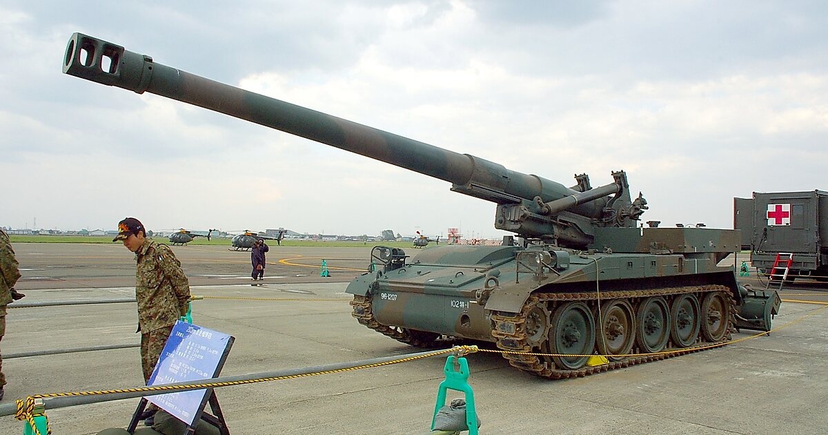 M110 8 inch Self-Propelled Howitzer (U.S.A.) in Seoul, South Korea | Tripomatic