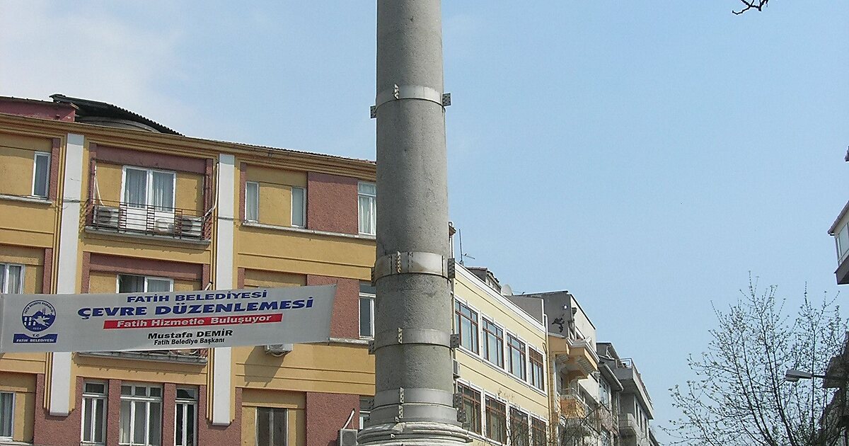 Column of Marcian in İskenderpaşa, Istanbul, Turkey | Tripomatic