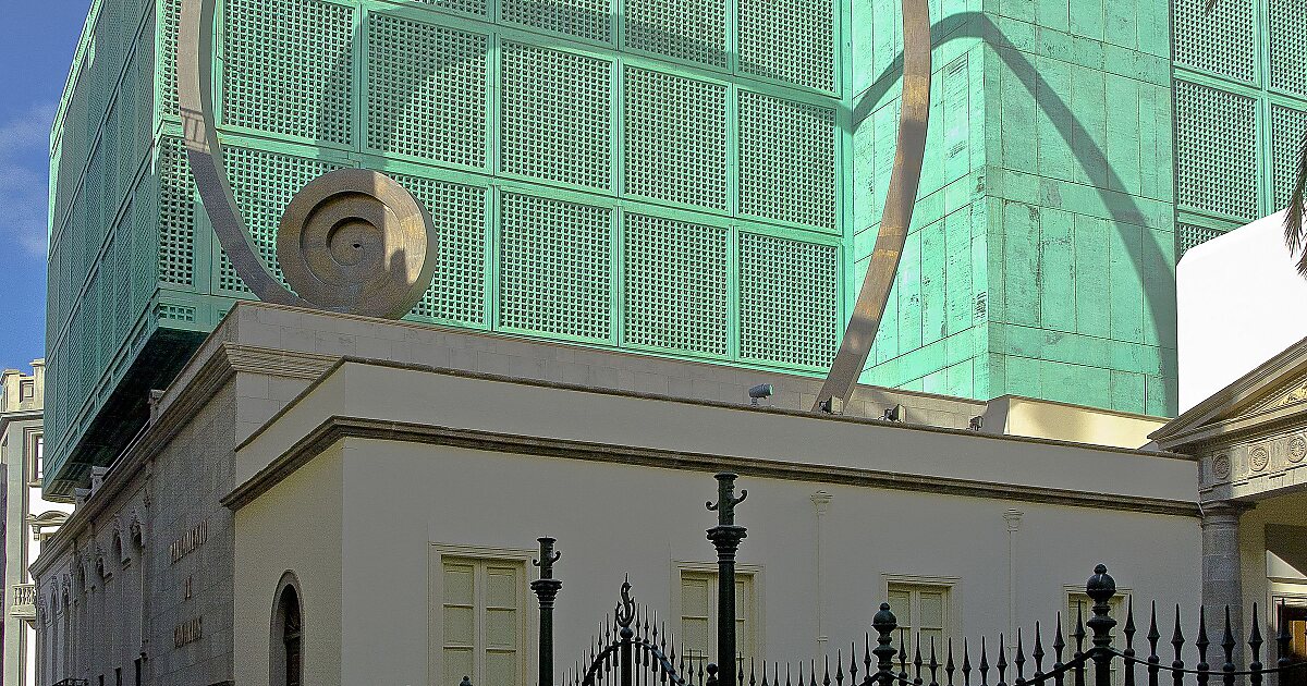 Parliament of the Canary Islands in Santa Cruz de Tenerife, Spain ...