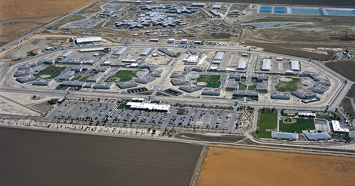 Pleasant Valley State Prison in Coalinga, California, United States ...