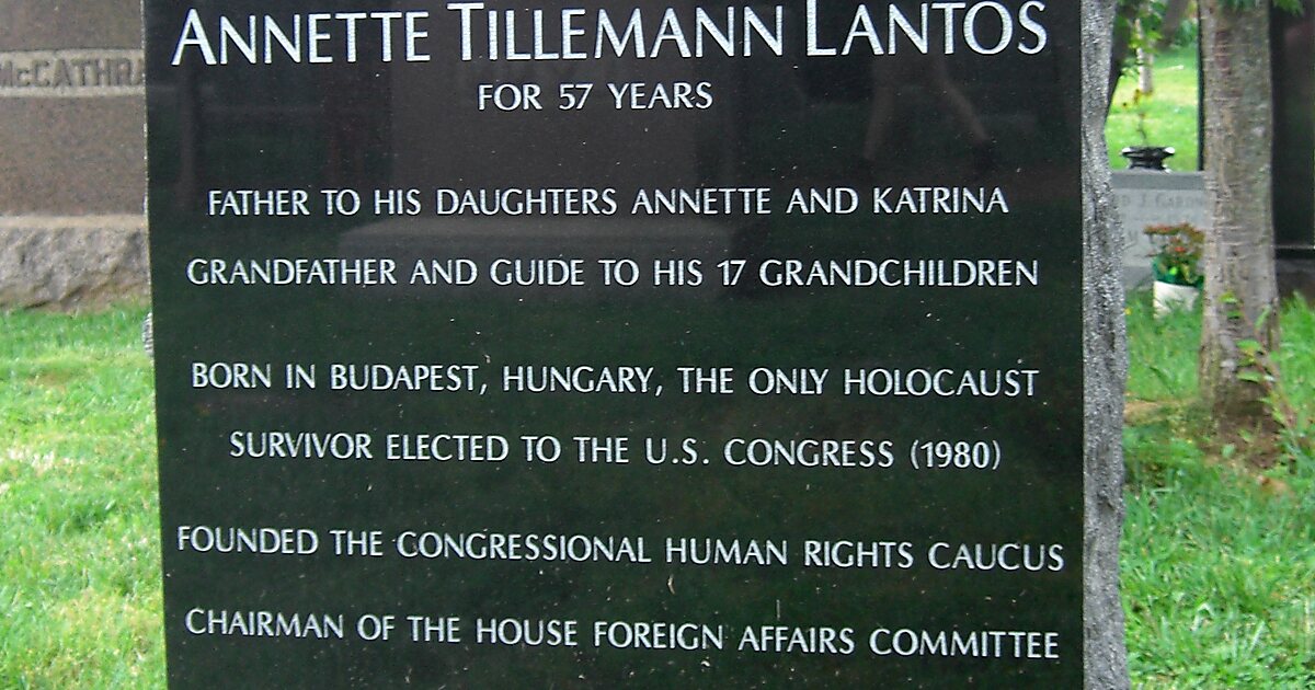 Tom Lantos in Hill East, Washington, United States | Tripomatic