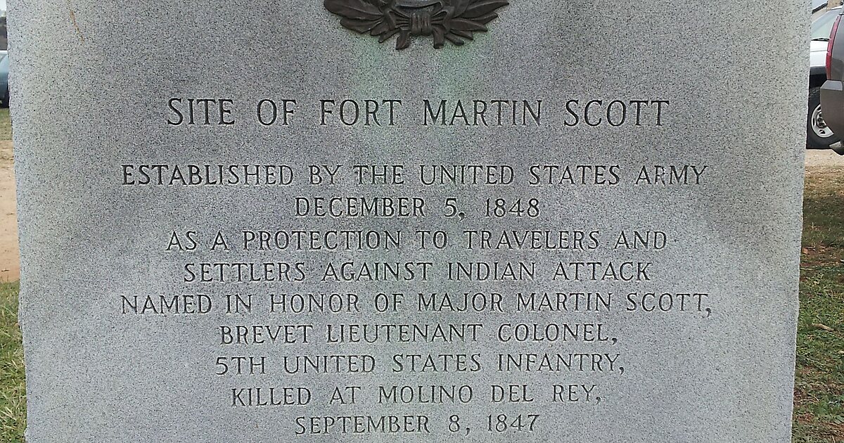 Fort Martin Scott Historic Site in Fredericksburg, United States ...