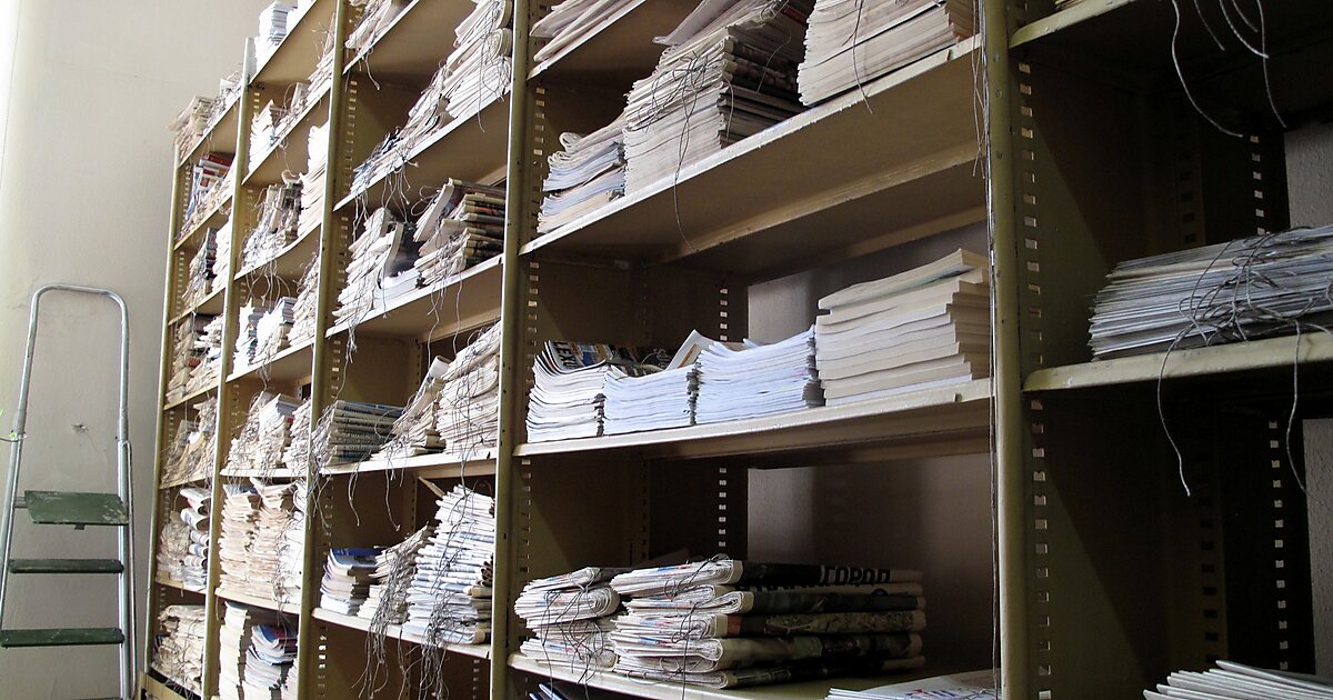 The Vernadsky National Library in Holosiivskyi District, Ukraine ...