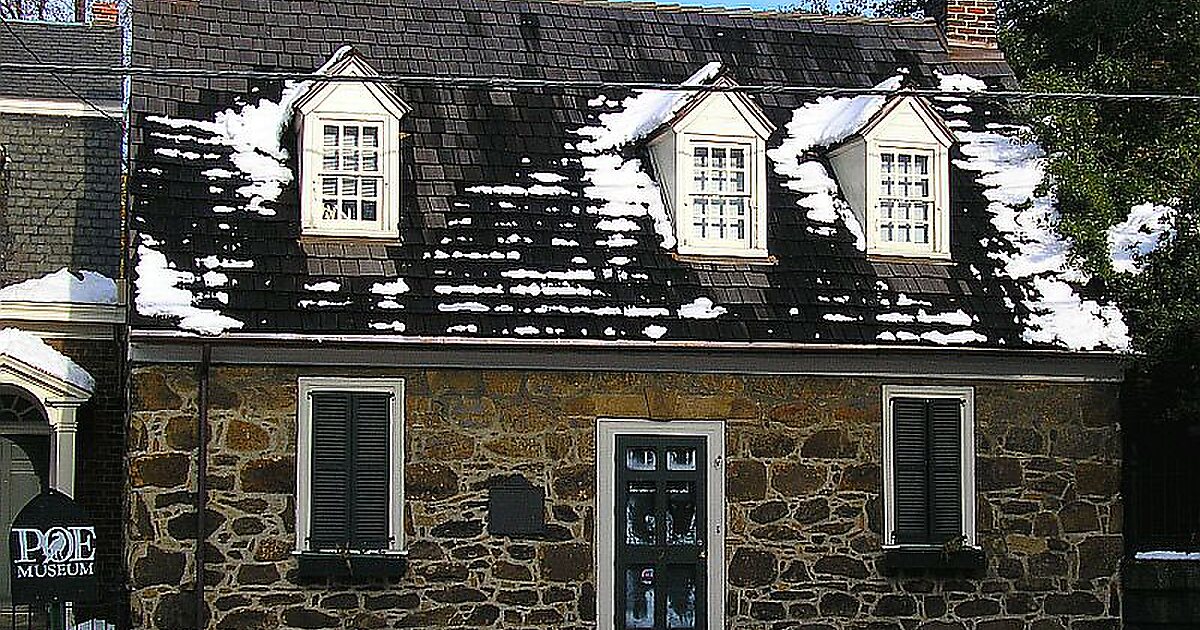 Edgar Allan Poe Museum in Richmond, Vereinigte Staaten von Amerika ...