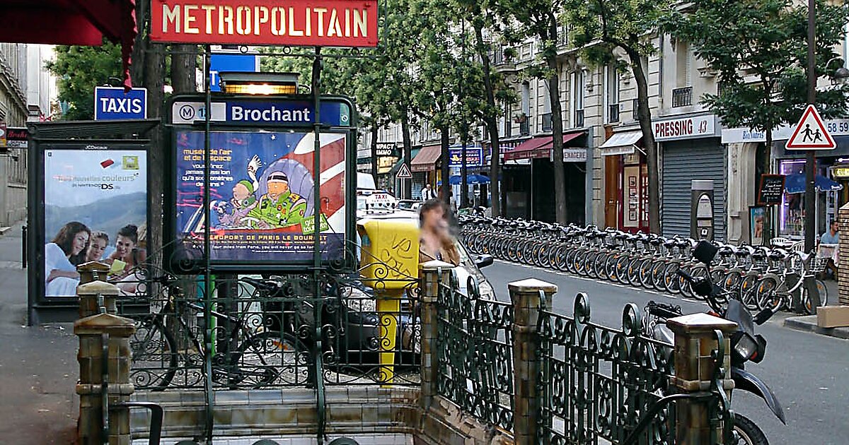 Brochant station in 17th arrondissement of Paris, France | Tripomatic