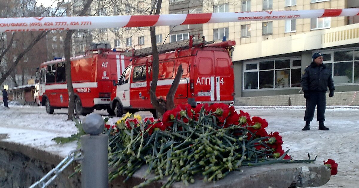 Memorial of memory of victims of the fire in the night club "Lame Horse ...