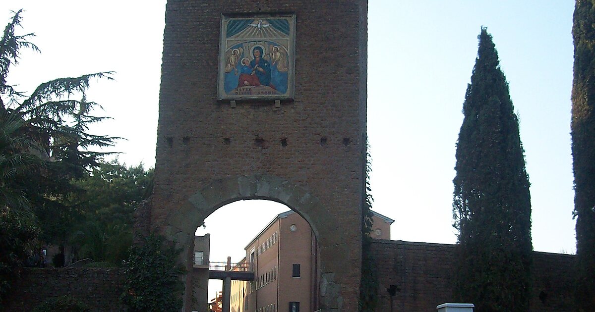 Santuario della Madonna del Divino Amore in Castel di Leva, Italien ...