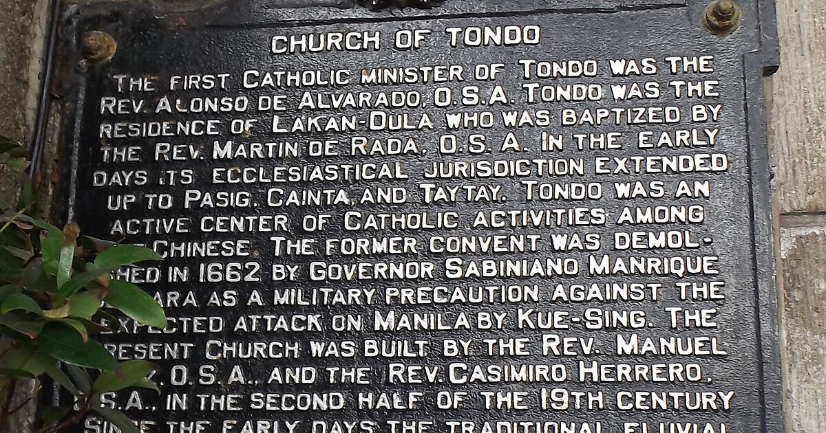 Tondo Church in Tondo, Manila, Philippines | Tripomatic