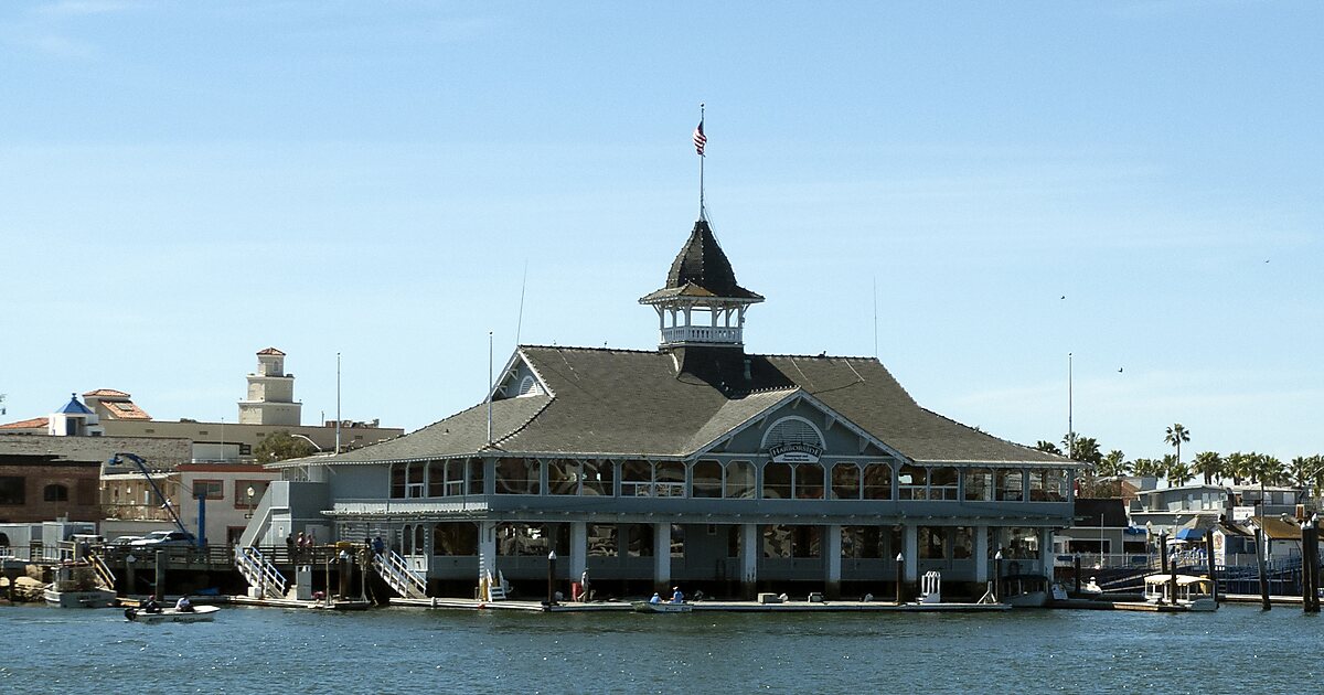 Balboa Pavilion in Balboa Peninsula, Newport Beach, Newport Beach ...