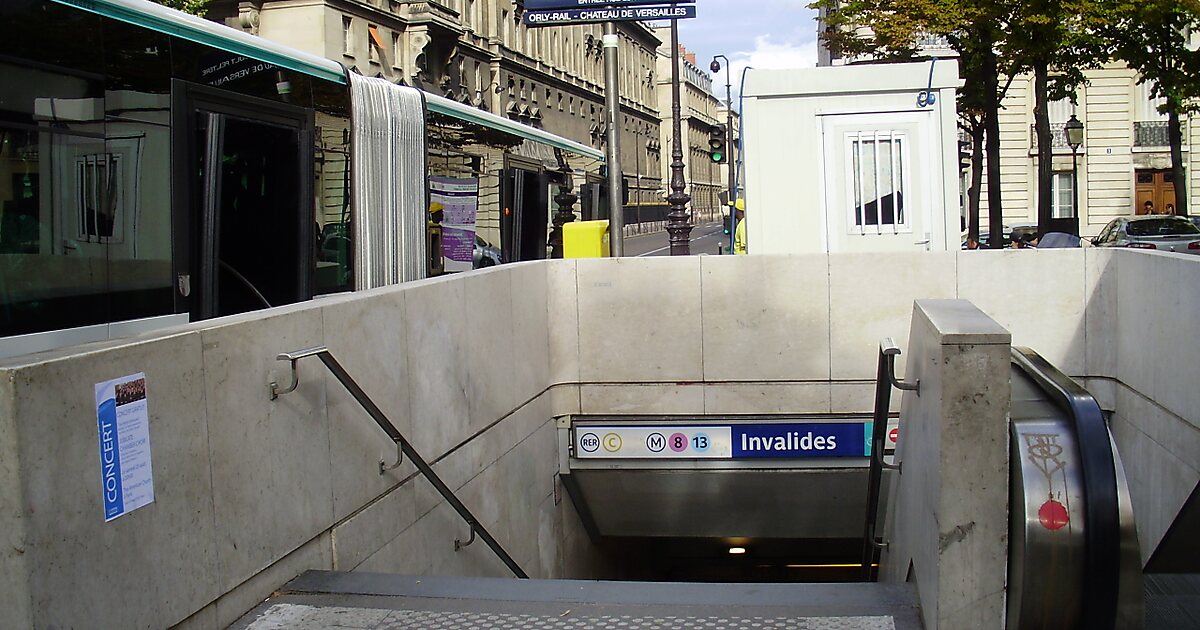 Invalides station in 7th arrondissement of Paris, France | Tripomatic