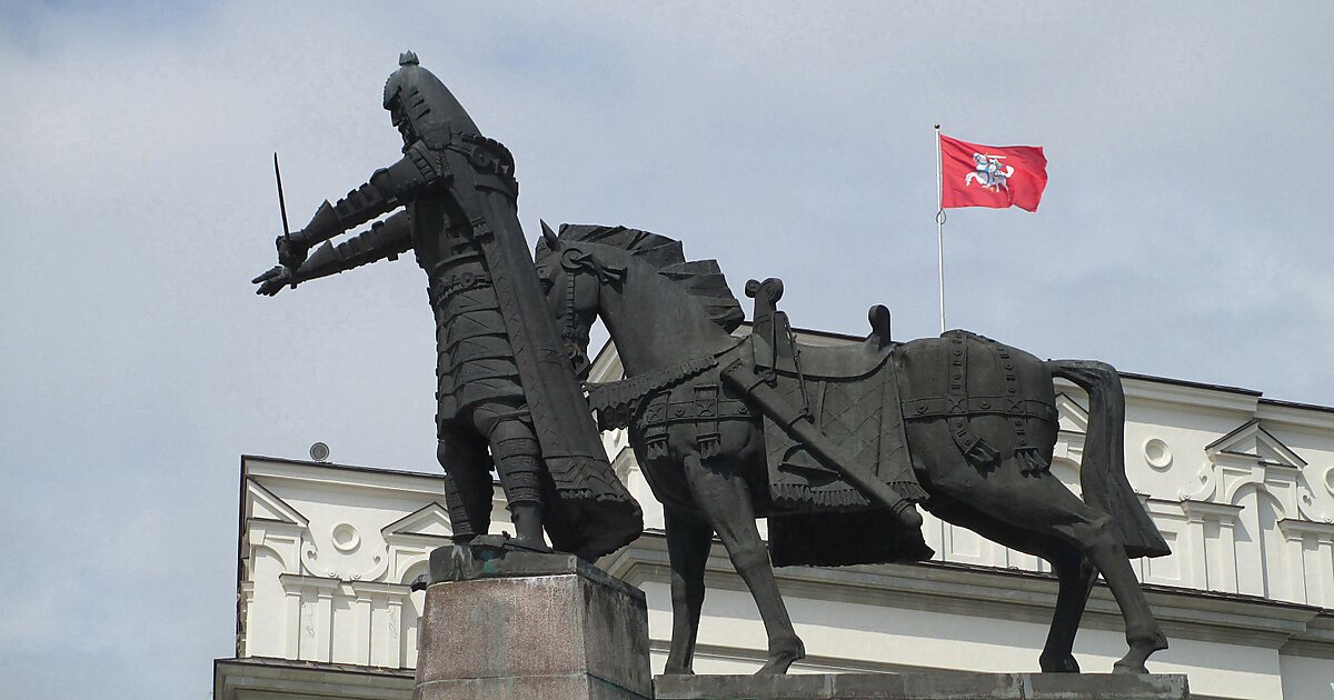 Grand Duke Gediminas in Vilnius | Tripomatic