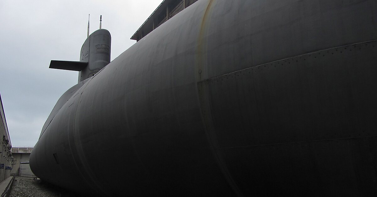 French submarine Redoutable in Cherbourg-en-Cotentin, France | Tripomatic