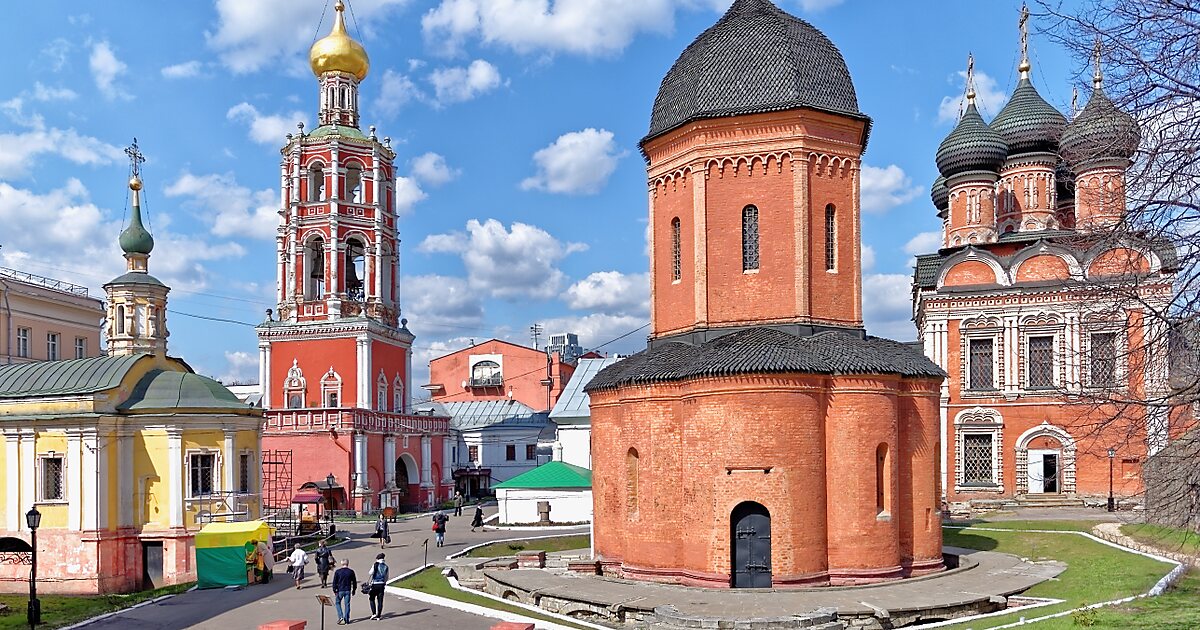 Monastère Saint-Pierre-le-Haut - Tverskoy District, Moscou, Russia ...