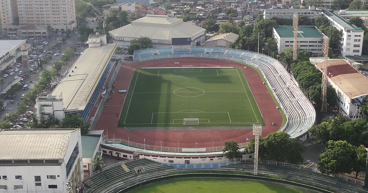 Rizal Memorial Track and Football Stadium in Malate, Manila, San Juan ...