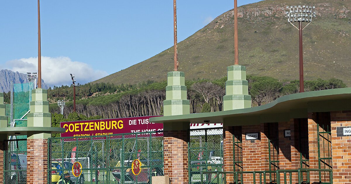 Coetzenburg Athletics Stadium in Die Boord, Stellenbosch, South Africa ...