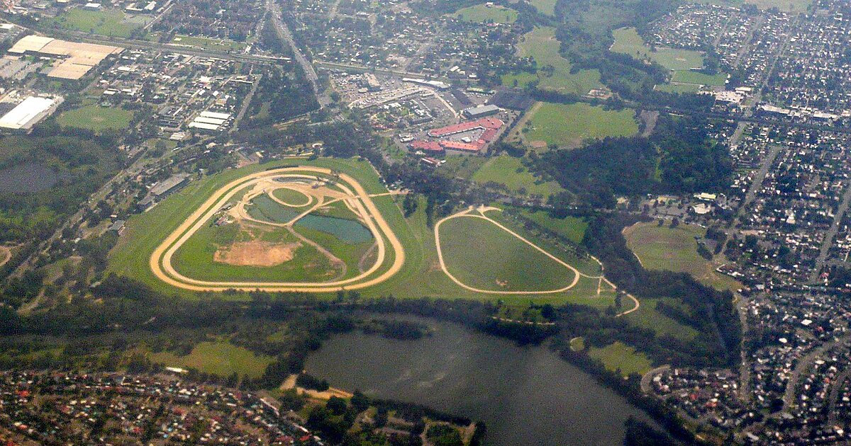 Warwick Farm Racecourse in Warwick Farm, New South Wales, Sydney ...
