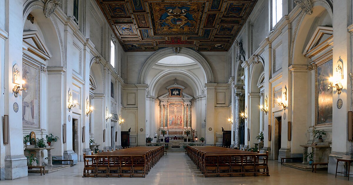 Basílica de San Sebastián de las Catacumbas en Ardeatino, Italia ...