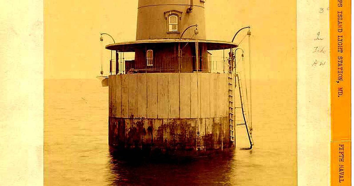 Sharps Island Light in Maryland, United States | Tripomatic