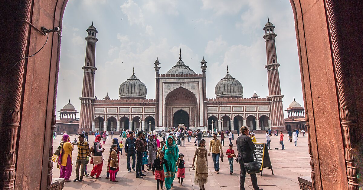 Wielki Meczet w Delhi w Old Delhi, Nowe Delhi | Tripomatic