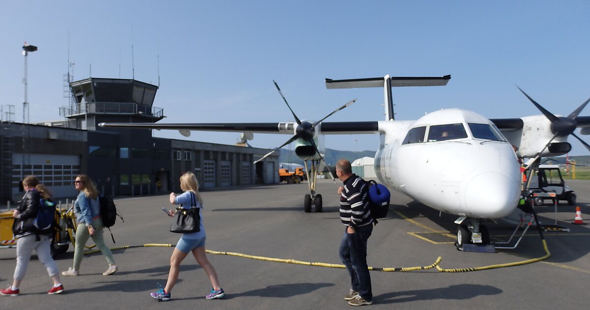 Stokmarknes Airport, Skagen in Far Eastern Federal District, Norway ...