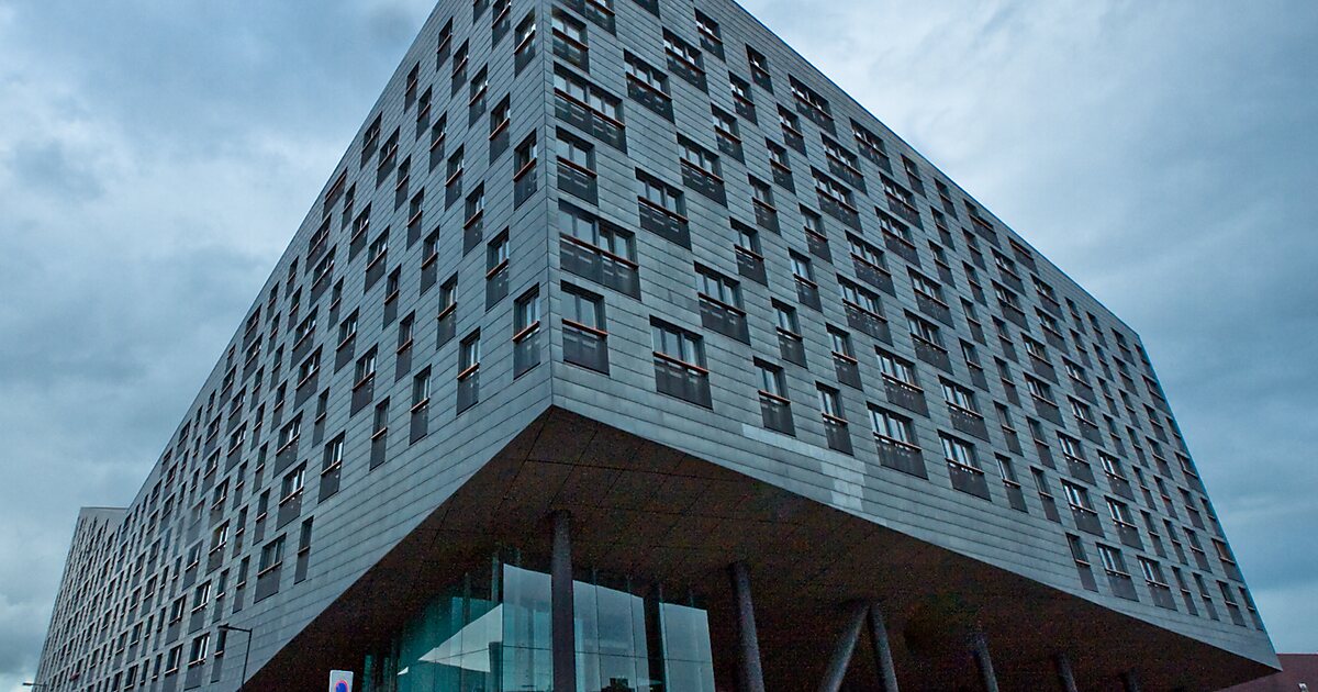 The Whale Building in Eastern Docklands, Amsterdam, Netherlands ...