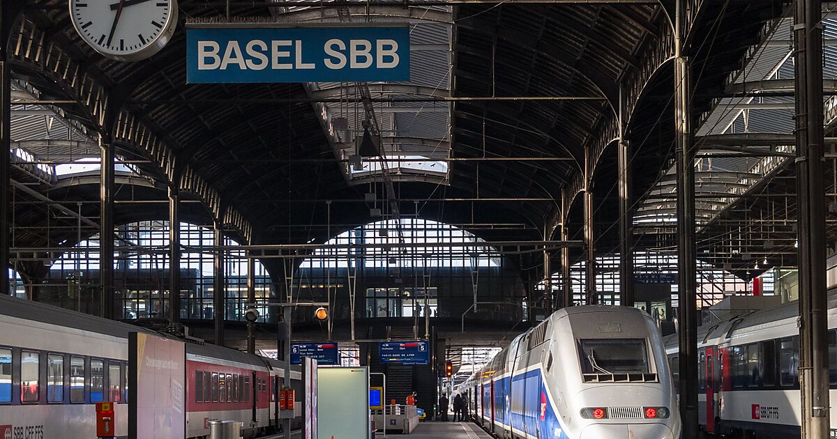 Station Basel SBB in Basel