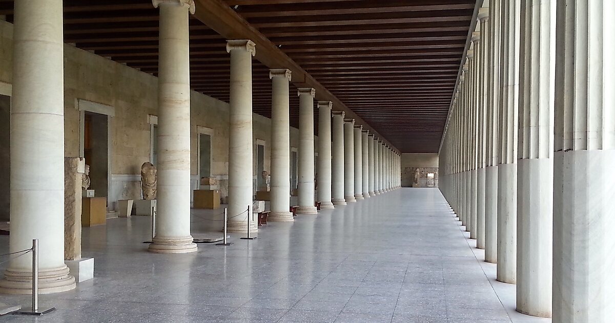 Stoa in Griekenland | Tripomatic