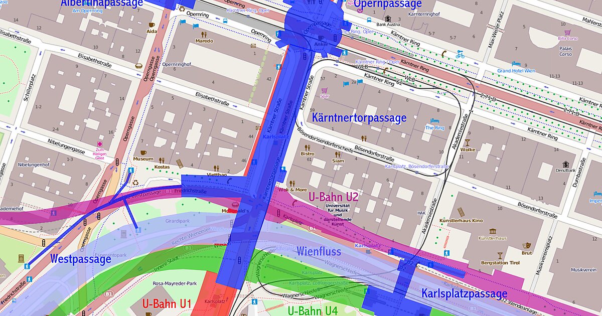 Karlsplatz station in Vienna