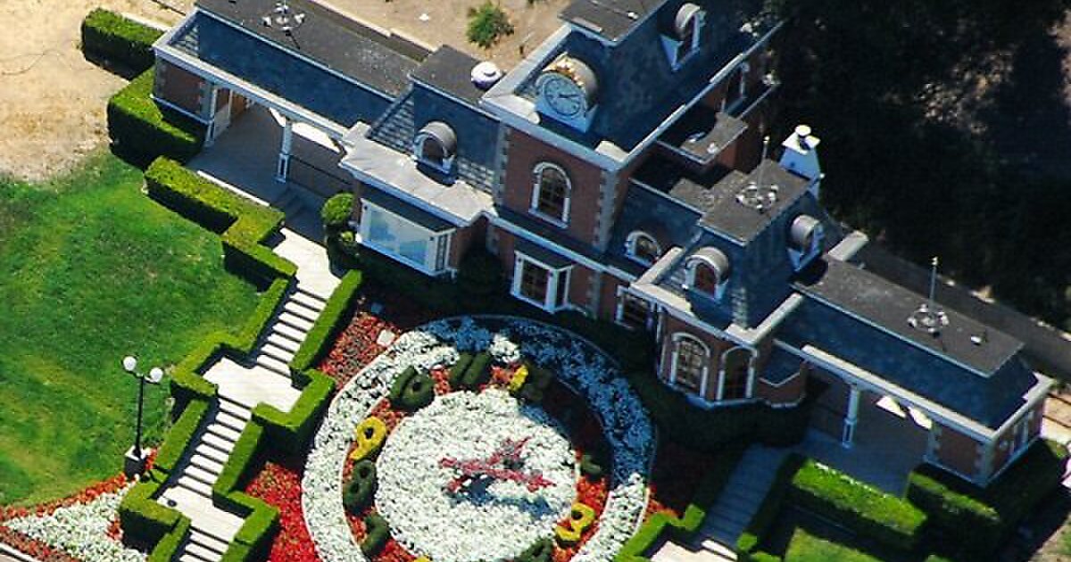 Neverland-Ranch in Santa Barbara County, California, Vereinigte Staaten ...
