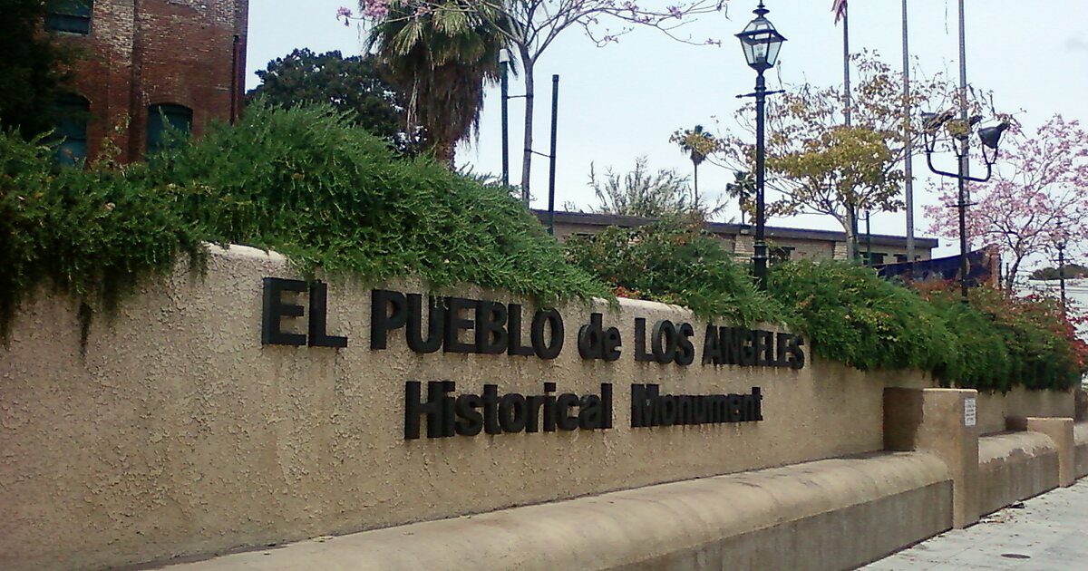 El Pueblo Los Angeles Plaza Historic Park en Los Ángeles