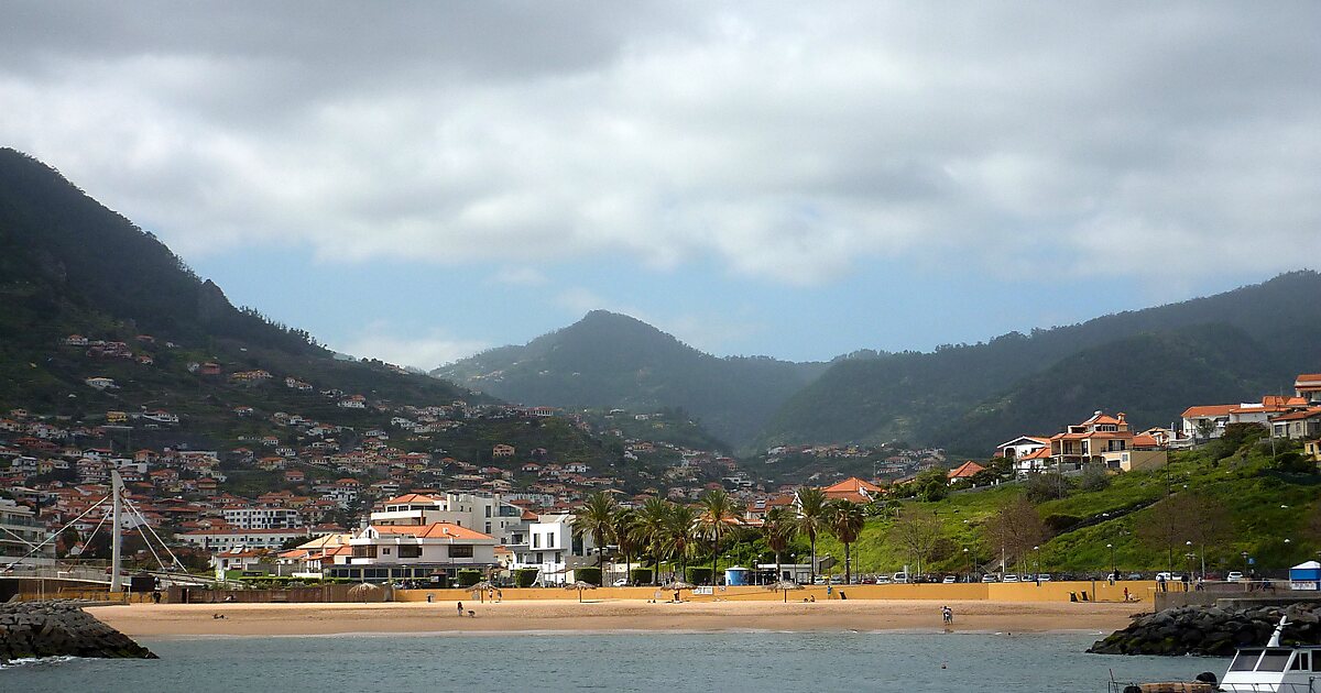 Machico Beach in Machico, Portugal | Tripomatic