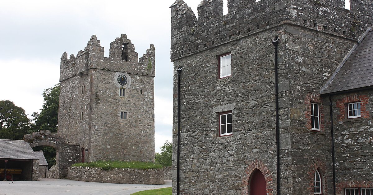 Castle Ward in Mourne Gullion Strangford UNESCO Global Geopark
