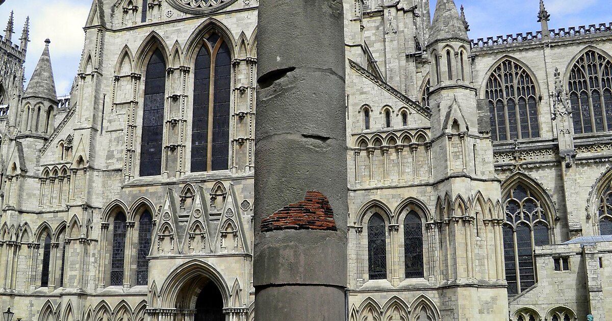 Roman Column in York, UK | Tripomatic