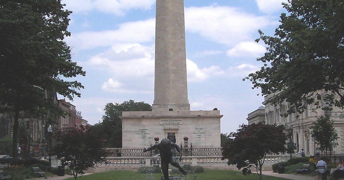 Washington Monument in Mount Vernon, Baltimore, United States | Tripomatic