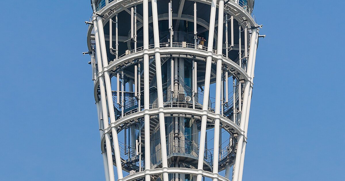 Enoshima Observation Lighthouse Sea Candle in Fujisawa, Kanagawa, Japan ...