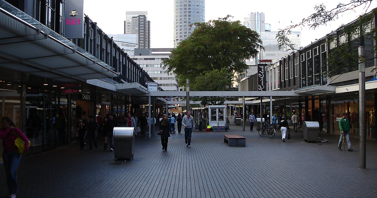 The Lijnbaan in Rotterdam