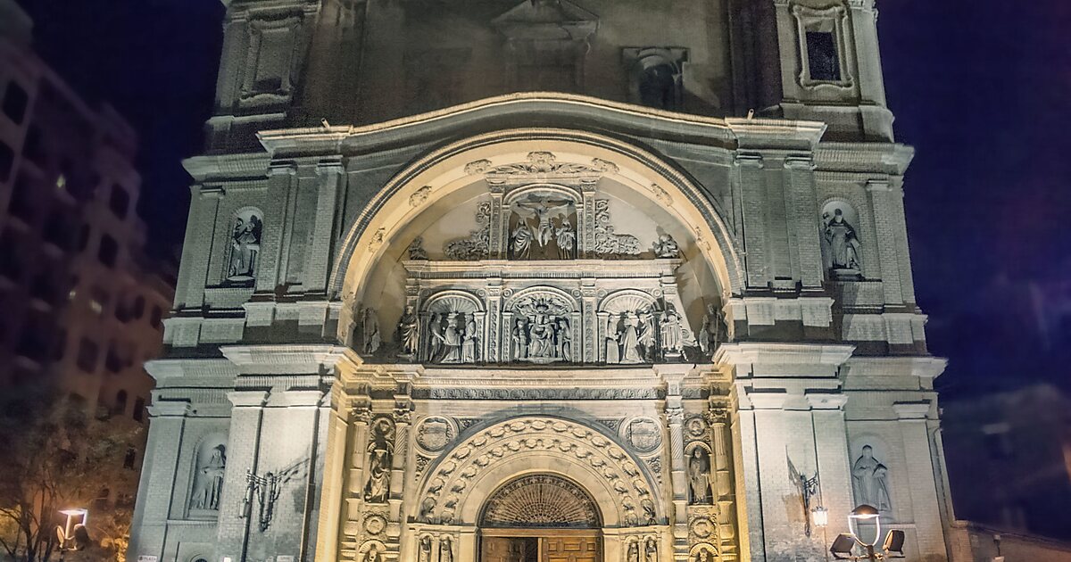Santa Engracia Church in Zaragoza City
